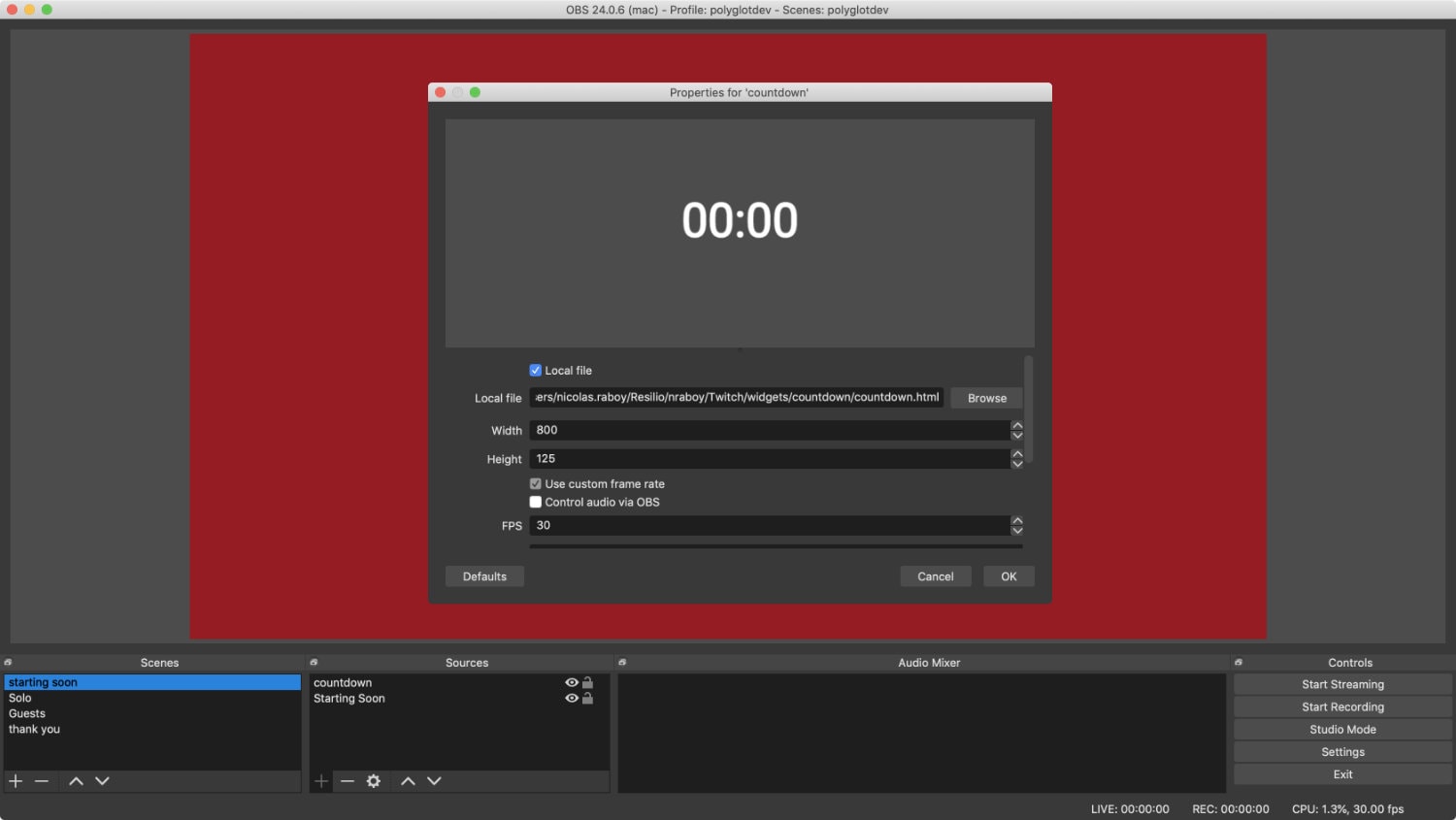 Create A Stream Countdown Timer For Twitch With JavaScript Create A Stream Countdown Timer For Twitch With JavaScript